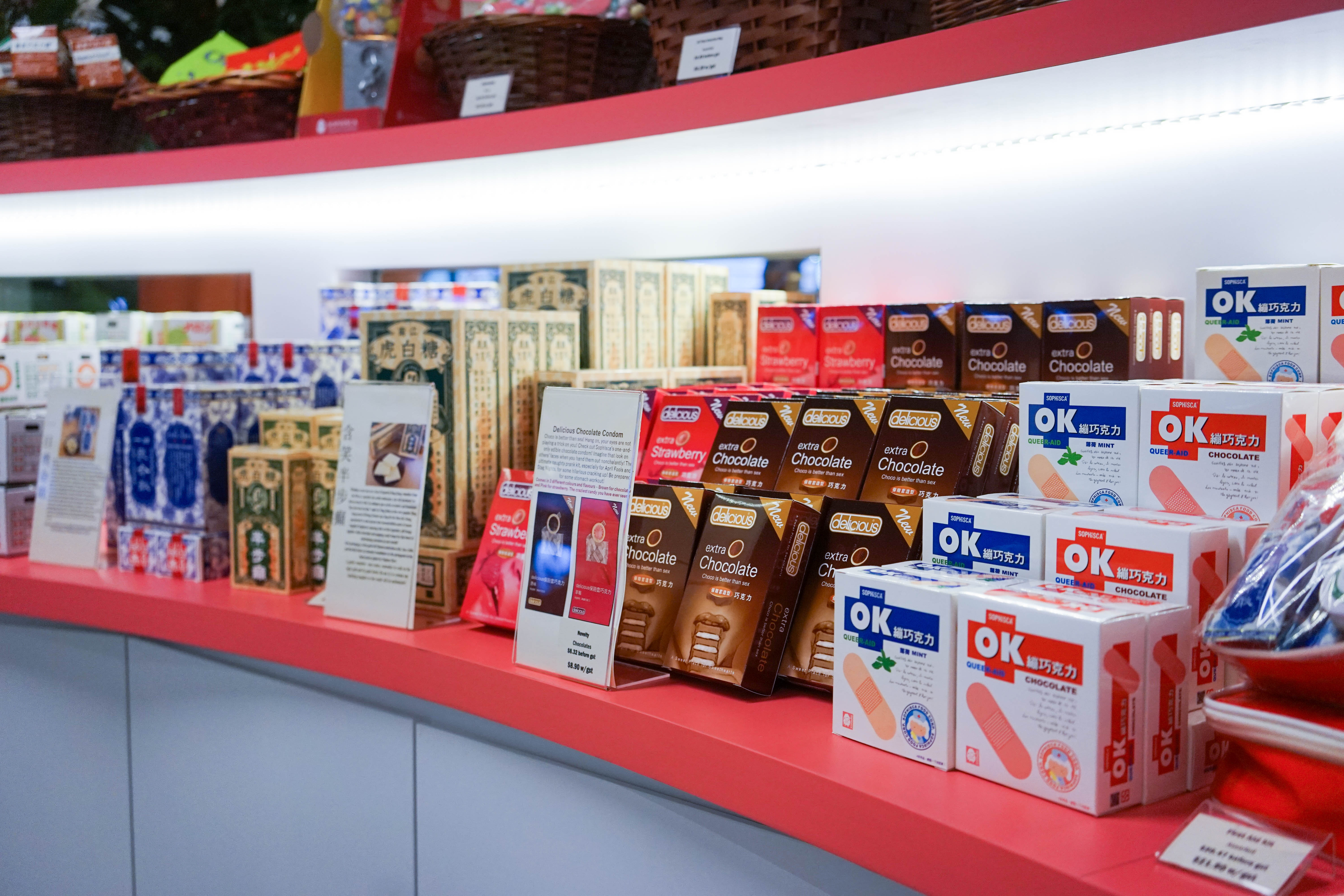 Sophisca @ Changi Airport – Taiwan’s “Condom Chocolate” Shop Now ...