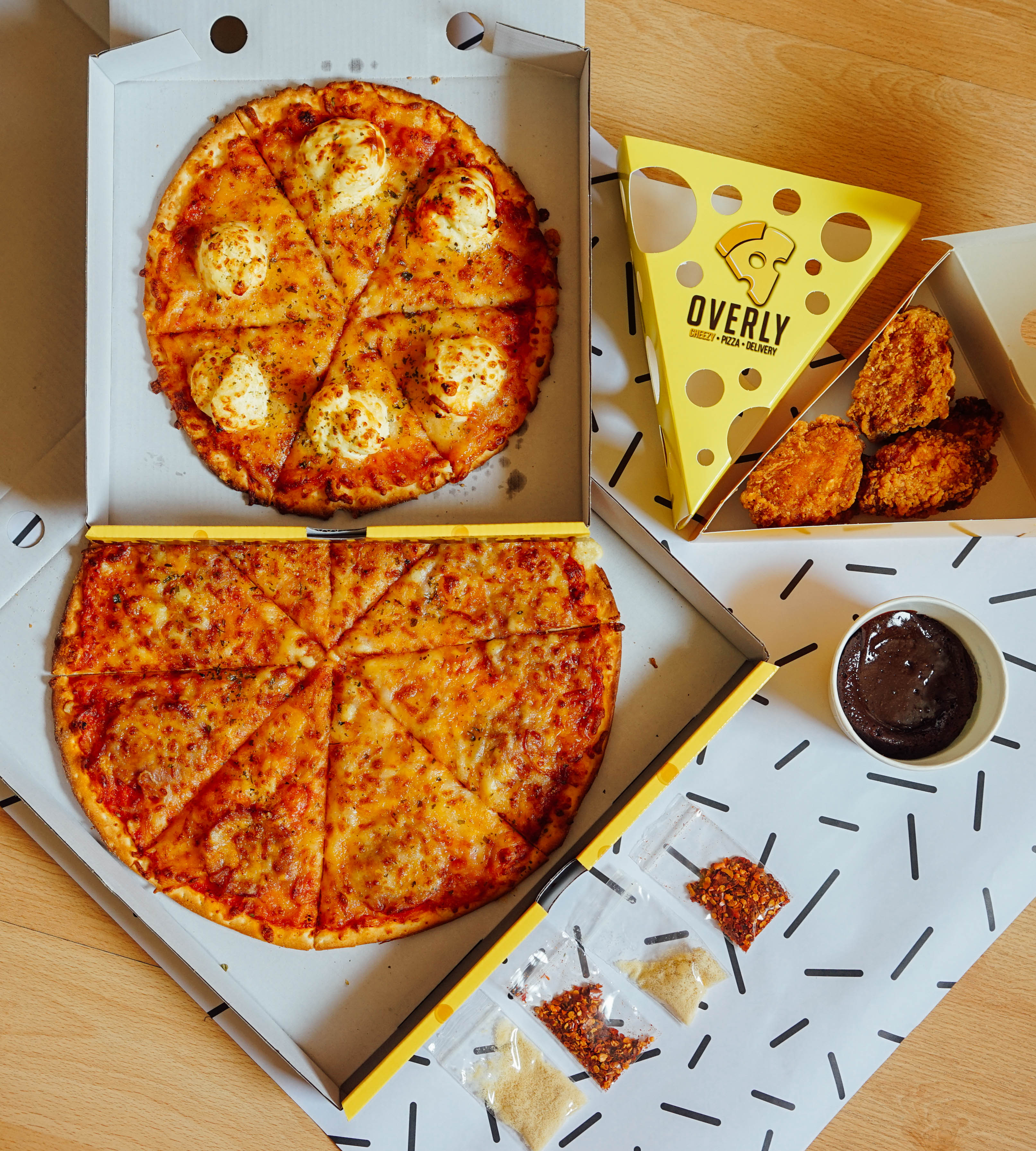 Overly Cheezy @ Hougang – Takeaway Handmade Thin Crust Pizzas with 5 ...