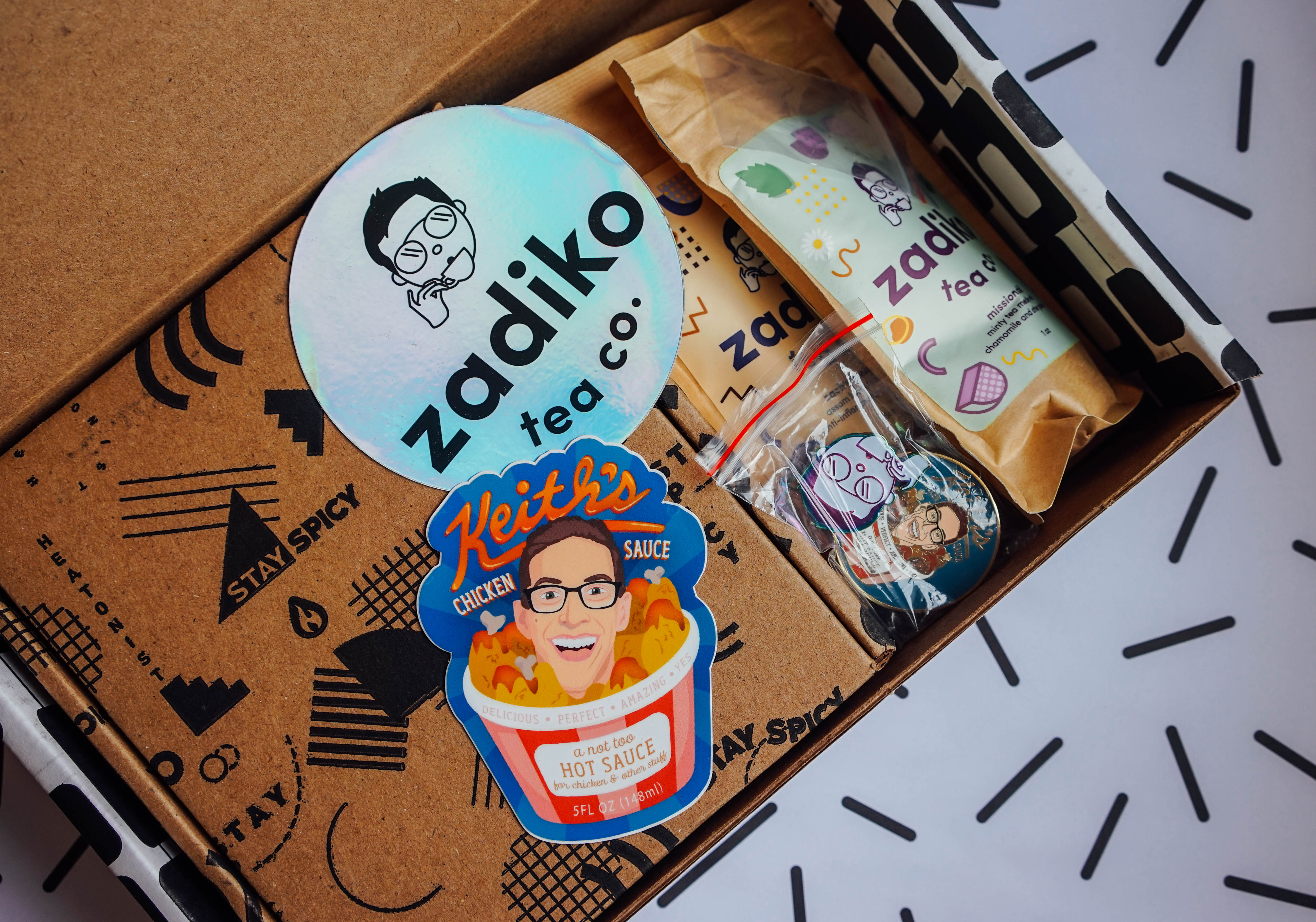 Zach & Keith’s Hot Box – Hot Sauce and Tea by Try Guys’ Zach and Keith ...