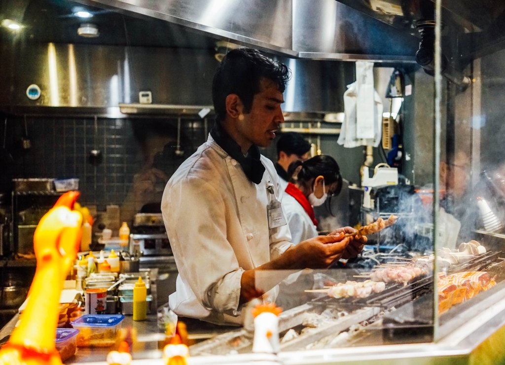 When in Tokyo: Bistro Fukumimi Corridor @ Ginza, Chuo City – Bustling ...